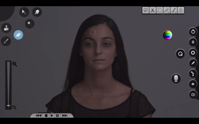 Watch this singer get photoshopped as she sings - Rare