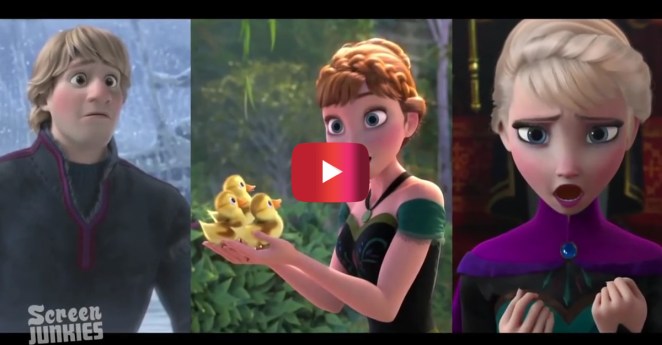 Disney's Frozen - Honest Trailer - Rare