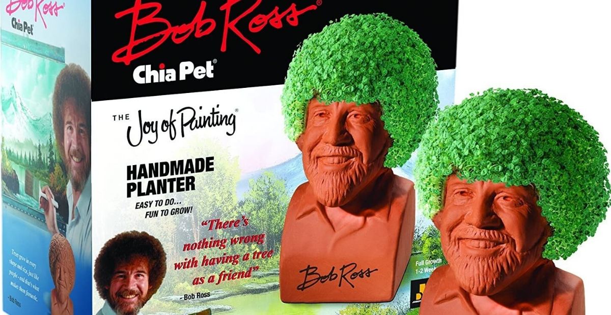bob ross chia pet Archives - Rare