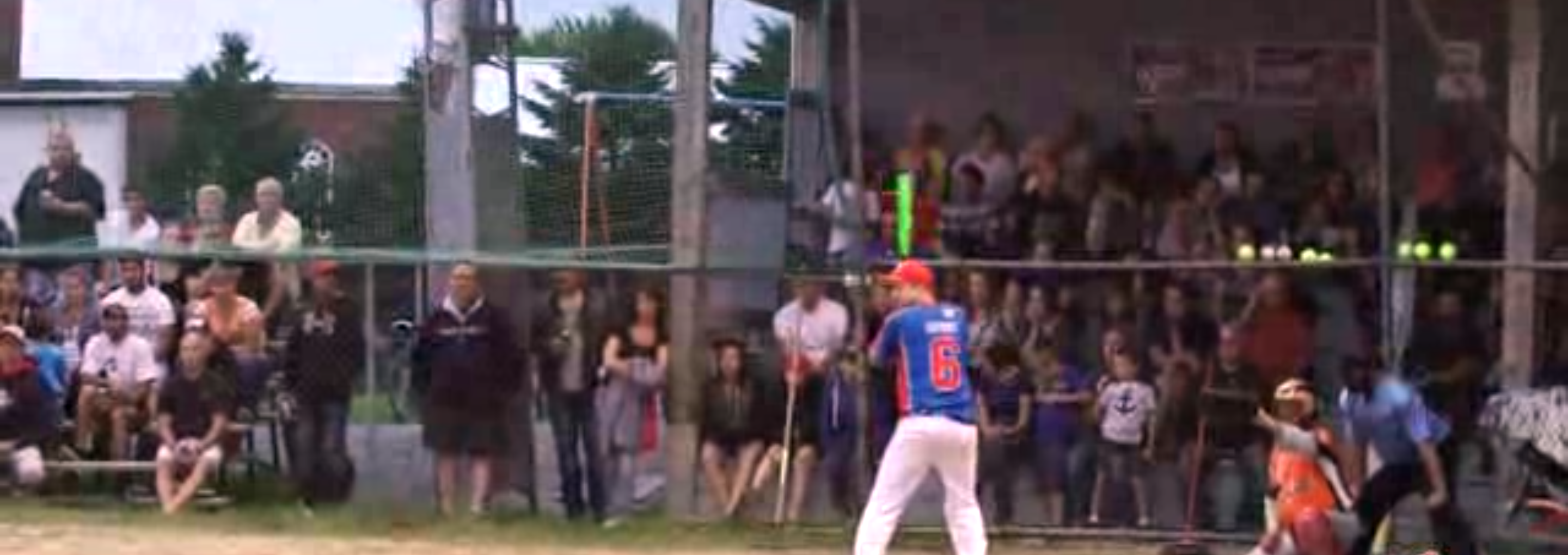You’ve probably seen a softball player hit a home run before — but not ...