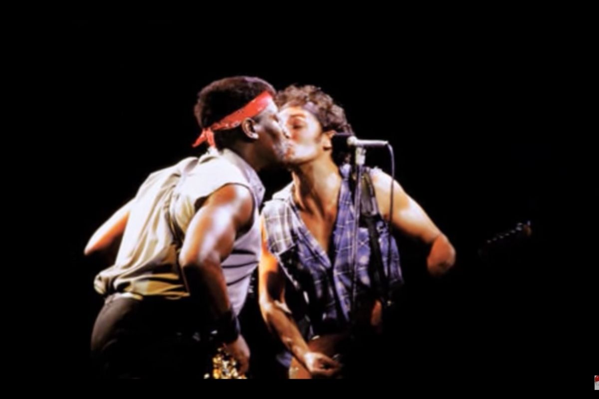 Bruce Springsteen and Clarence Clemons Used to Make Out Onstage | Rare